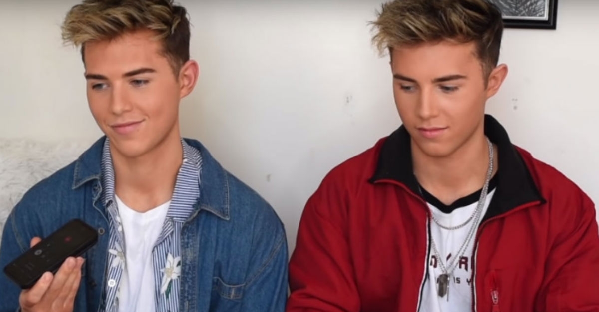 男同志雙胞胎YouTuber打電話向媽媽出櫃，媽媽暖心回：你們是我的寶貝，我愛你們 | GagaTai 嘎嘎台