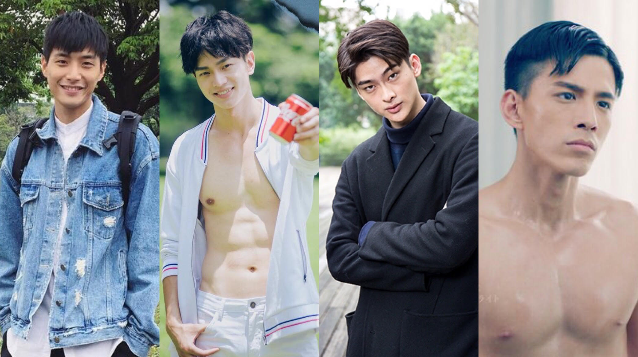 Meet the 4 hunks from the must-watch BL "Dark Blue and Moonlight" | GagaTai