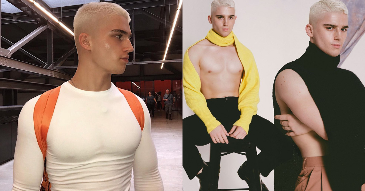 周六嘎鮮肉｜集時尚藝術於一身！不受性別框架限制的鮮肉模特：Billy Langdon | GagaTai 嘎嘎台